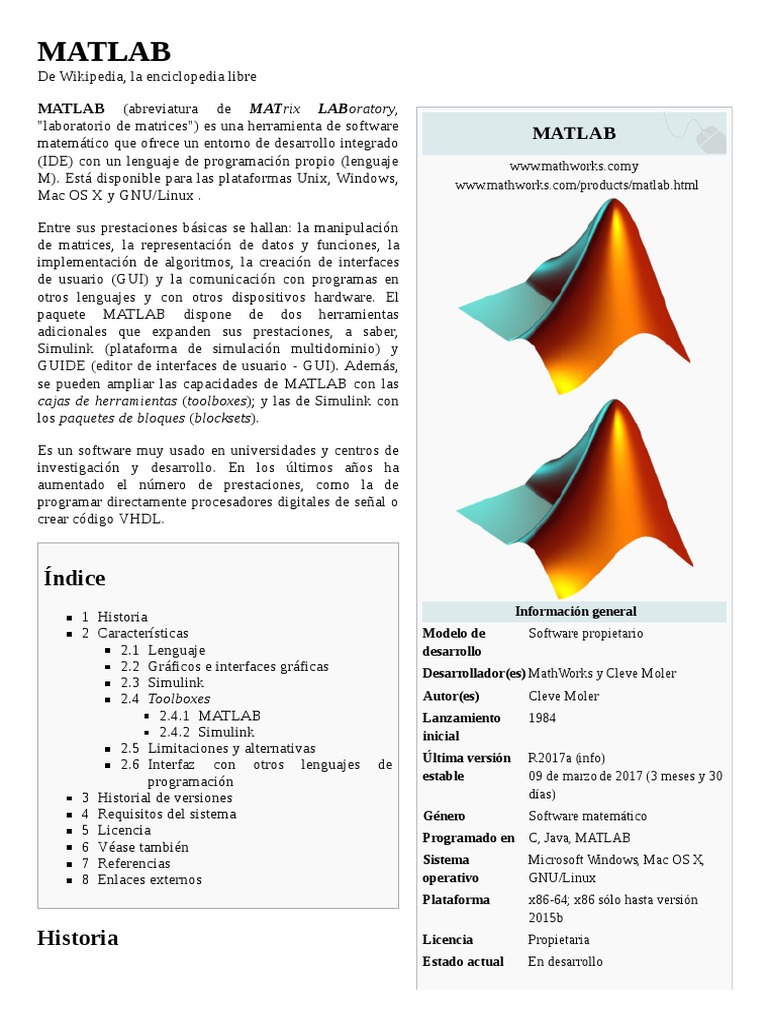 MATLAB | Descargar gratis PDF | Matlab | Informática