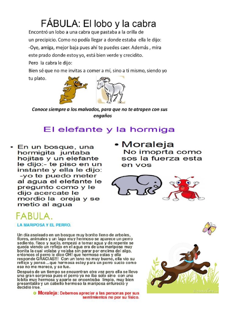 5 Moralejas | PDF