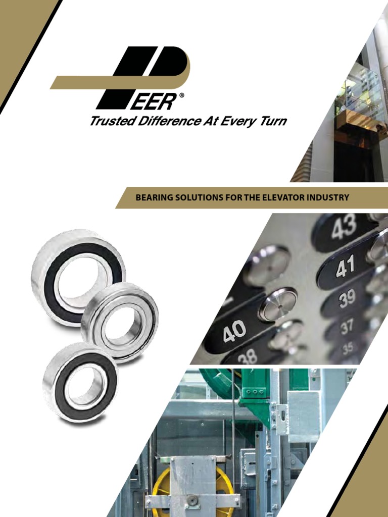 Elevator Brochure | PDF | Bearing (Mechanical) | Elevator