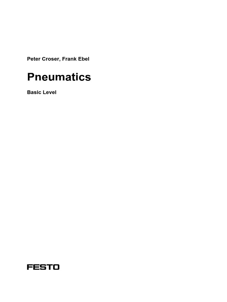 Festo Didactic-Pneumatics Basic Level PDF | PDF | Valve | Actuator