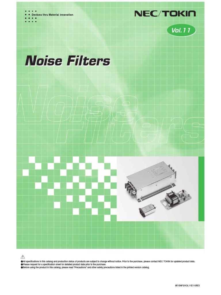 Nec Noise Filters | PDF