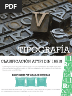 Cartel Clasificacion Tipografica Vox-AtypI | PDF | Serif | Diseño de ...