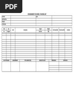 Seaworthy Packing Procedure Guide | PDF | Packaging And Labeling ...