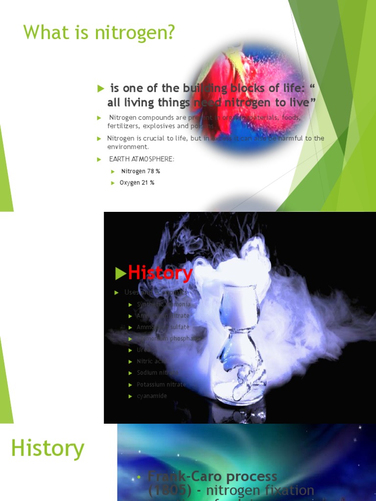 What Is Nitrogen?: Is One of The Building Blocks of Life: " All Living ...