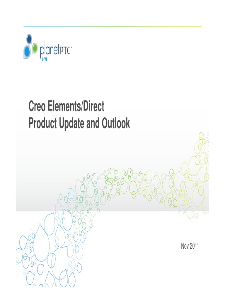 Creo Elements Direct Product Update and Roadmap en Pub | PDF ...