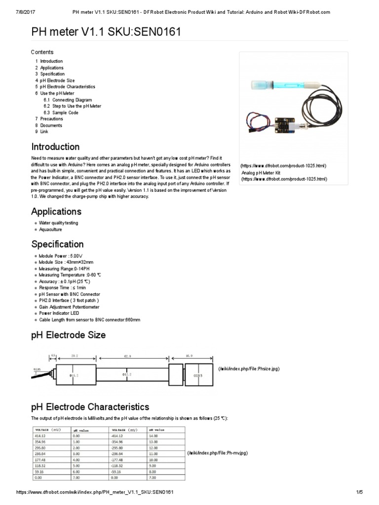 PH Meter | Download Free PDF | Ph | Calibration