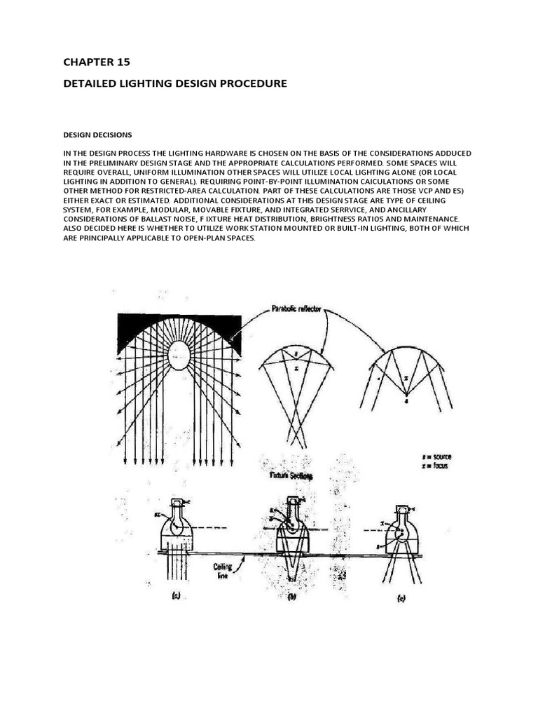 A Comprehensive Guide to Detailed Lighting Design Procedures and ...