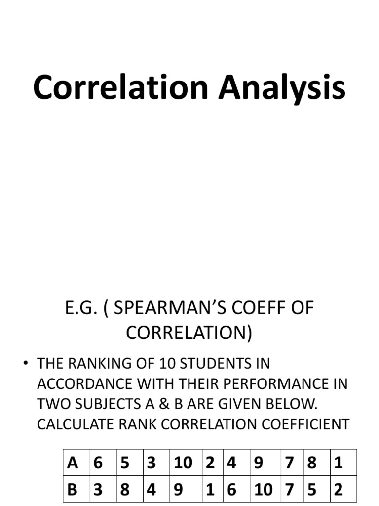 Correlation | PDF | Correlation And Dependence | Probability Theory