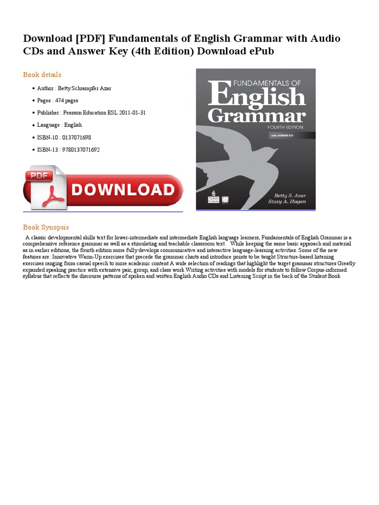 Fundamentals of English | Download Free PDF | E Books | Human Communication