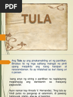 Tula at Awit | PDF