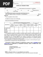 Formular Cerere Preschimbare Permis PDF | PDF