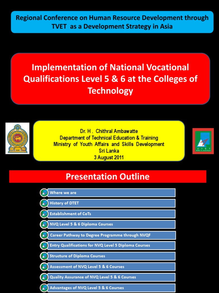 Implementation of NVQ Level 5 6 | PDF | Vocational Education | Quality Assurance