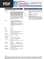 Plasite 4550 S PDS | PDF | Concrete | Epoxy