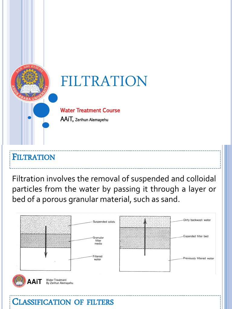 Filtration | PDF | Filtration | Water Purification
