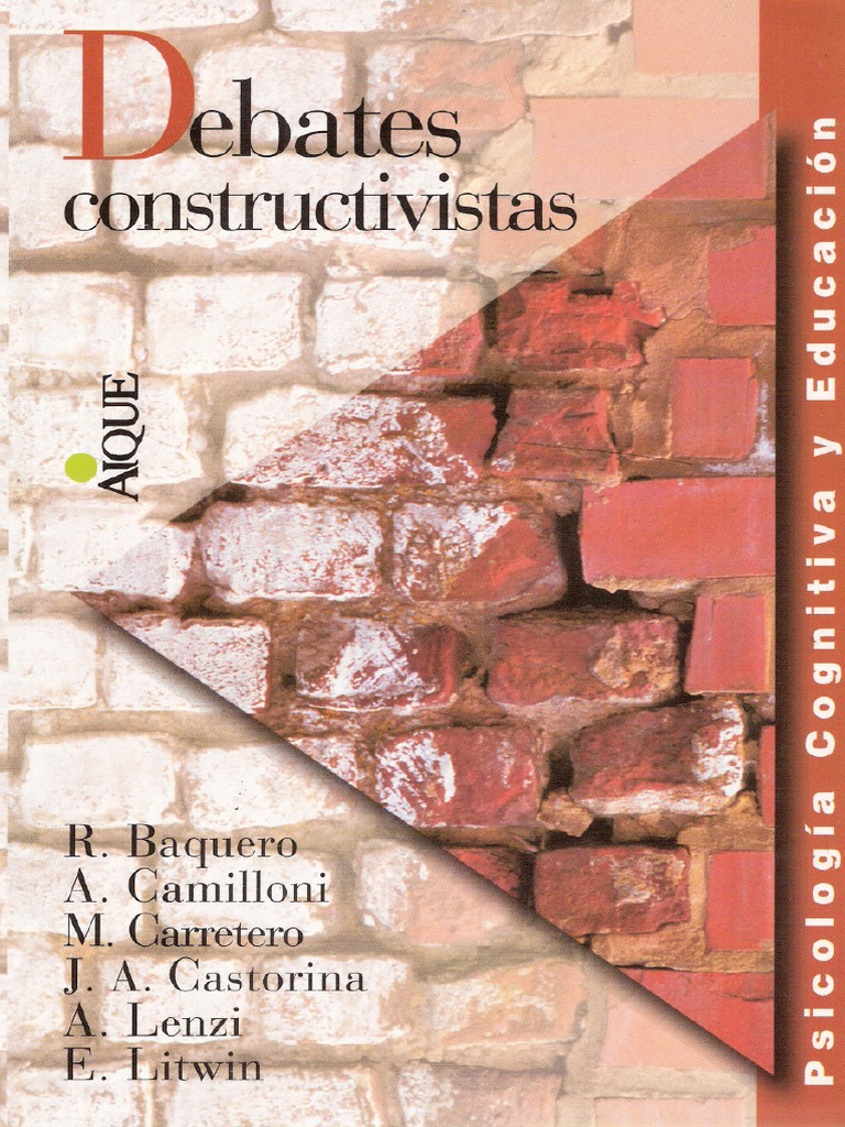 Debates Constructivistas | PDF | Constructivismo (filosofía de la ...