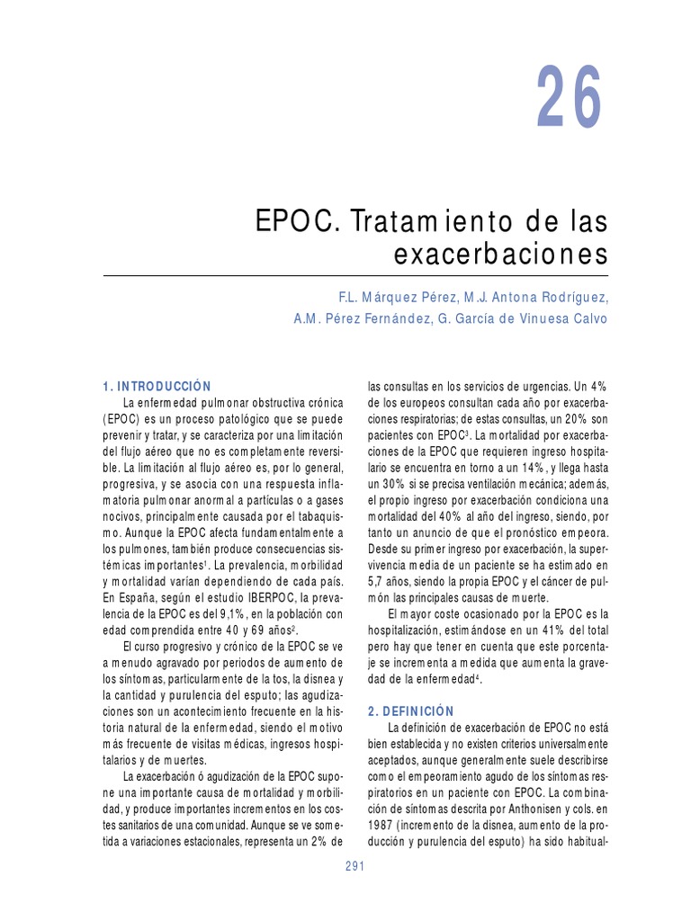 Eb03-26 Epoc Agudo | PDF | Enfermedad pulmonar obstructiva crónica | Insuficiencia cardíaca