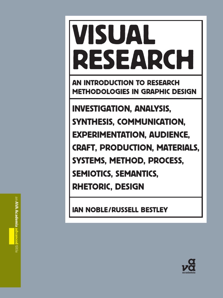 Ian Noble Russell Bestley Visual Research An | PDF | Design | Theory