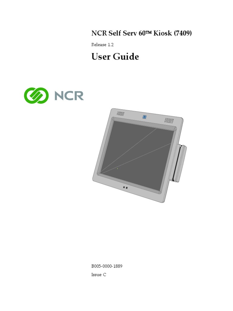 NCR SelfServ 60 7409 User Guide | PDF | Bios | Booting