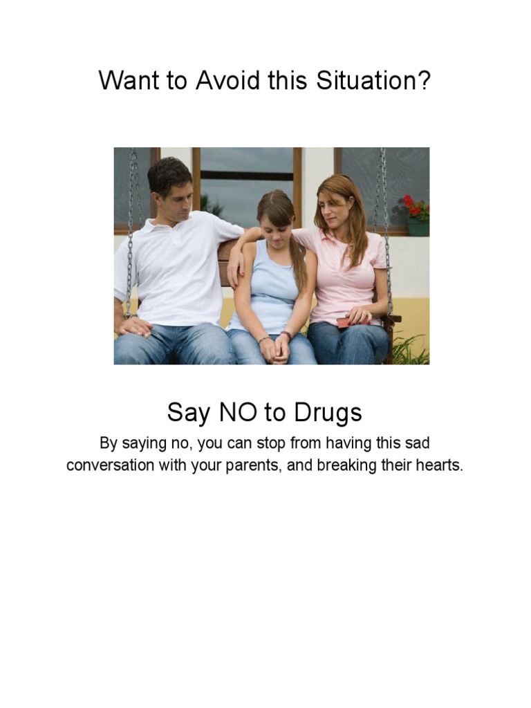 Anti-Drug Poster | PDF | Wellness
