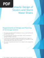 Sewer Design Calculation | PDF | Sanitary Sewer | Chemical Engineering