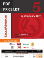 Globe Load Price List 2025 | PDF | Gsm | Internet