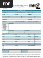 1 Applicant Information Sheet | PDF | Background Check | Business