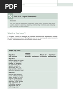 Logical Framework (Log Frame) Template | PDF