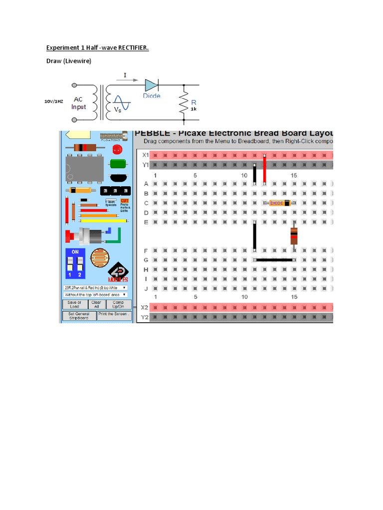 Experiment - Summary LIVE WIRE | PDF
