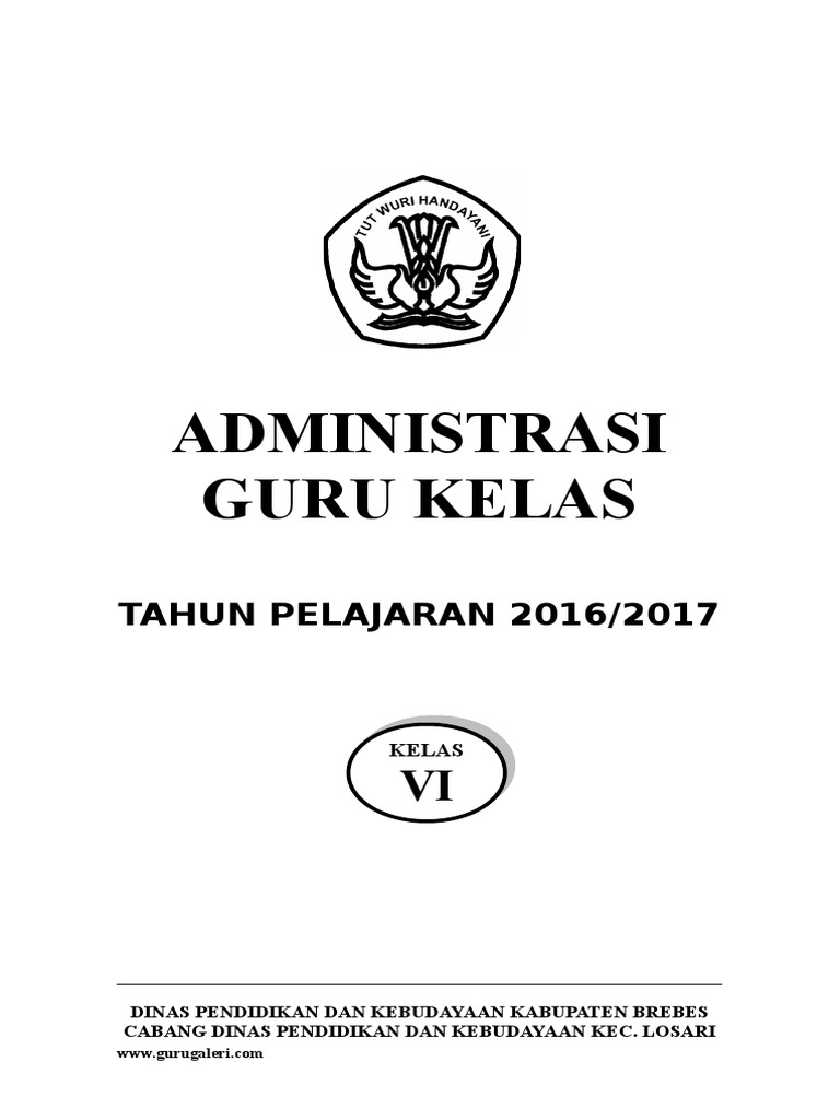 Administrasi Guru Kelas | PDF