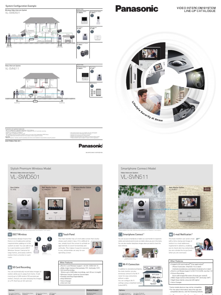 Wireless Video Intercom System Guide | PDF | Wi Fi | Power Supply