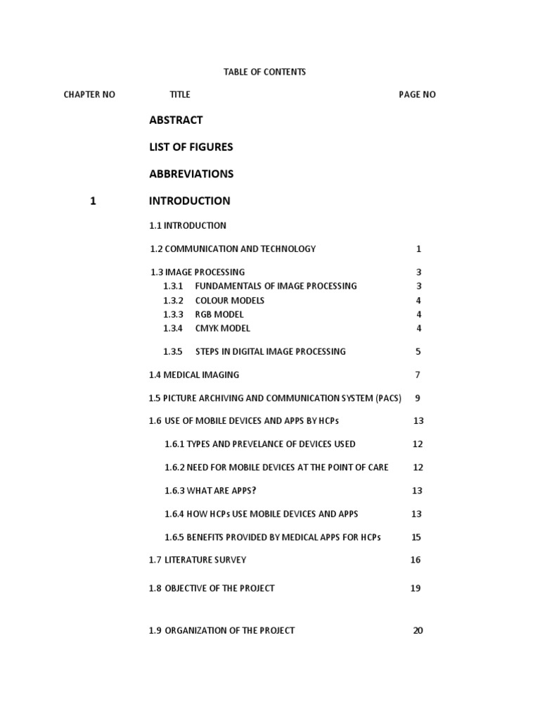 List of Figures Abbreviations | Download Free PDF | Image Segmentation | Java (Programming Language)