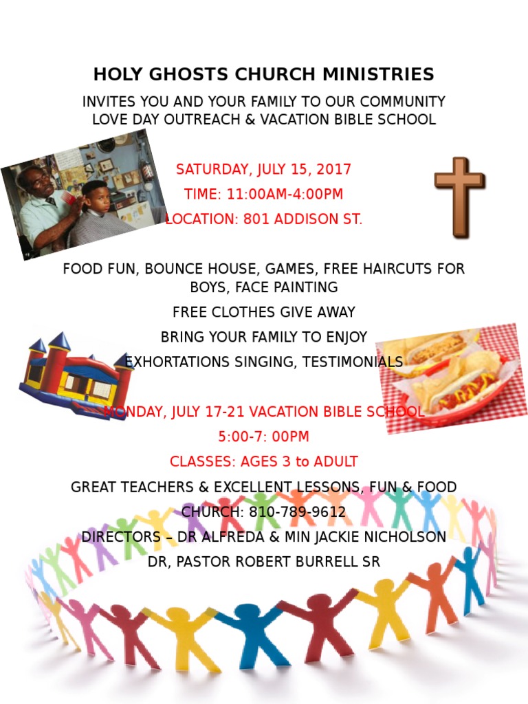 Vacation Bible School Flyer | PDF