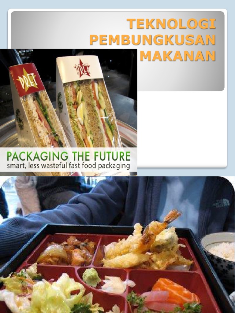 BAB 6 2 Pembungkusan Makanan | PDF