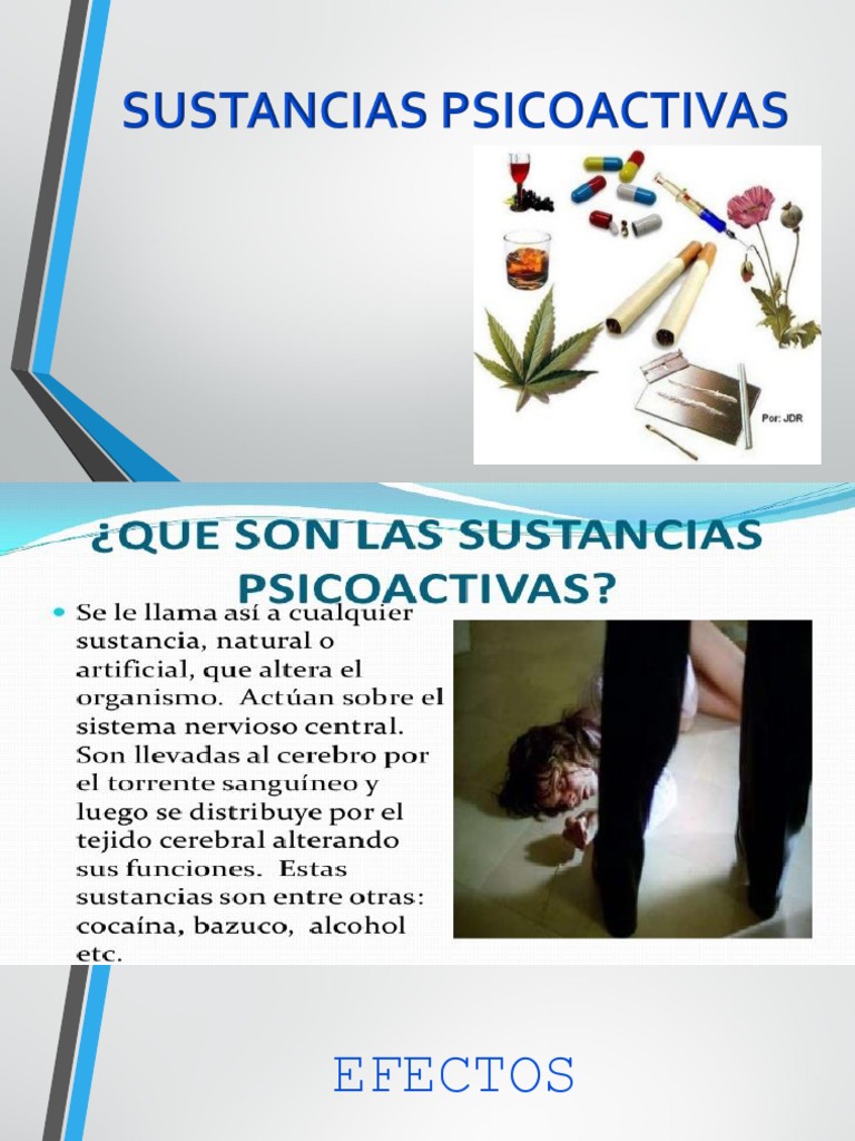 Sustancias Psicoactivas | PDF | Cannabis (Droga) | Drogas Psicoactivas