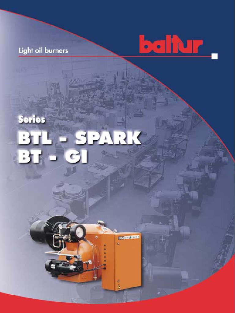 Baltur Brochure PDF | PDF | Boiler | Combustion
