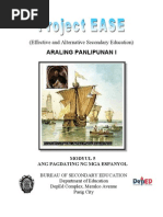 Ang Pagdating at Pagsakop NG Mga Espanyol Sa Pilipinas | PDF