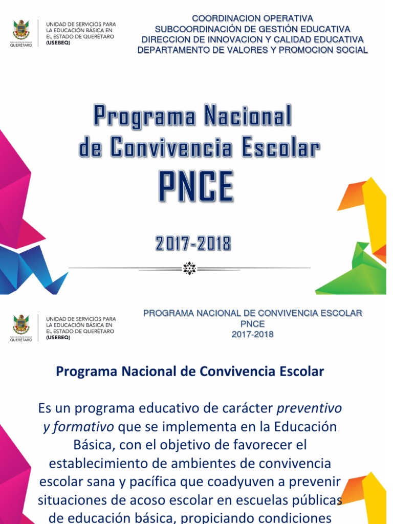 PNCE 2017-2018 1 | PDF