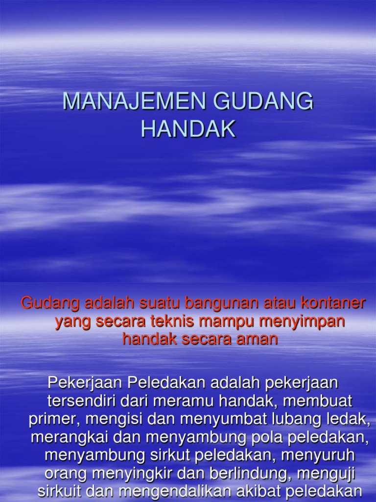 Gudang Handak | PDF