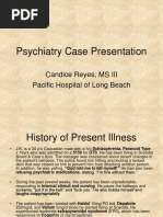 Psychiatry History Taking Format | PDF | Abnormal Psychology | Diseases ...