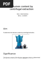 Bitumen Extraction Test Methods Explained | PDF