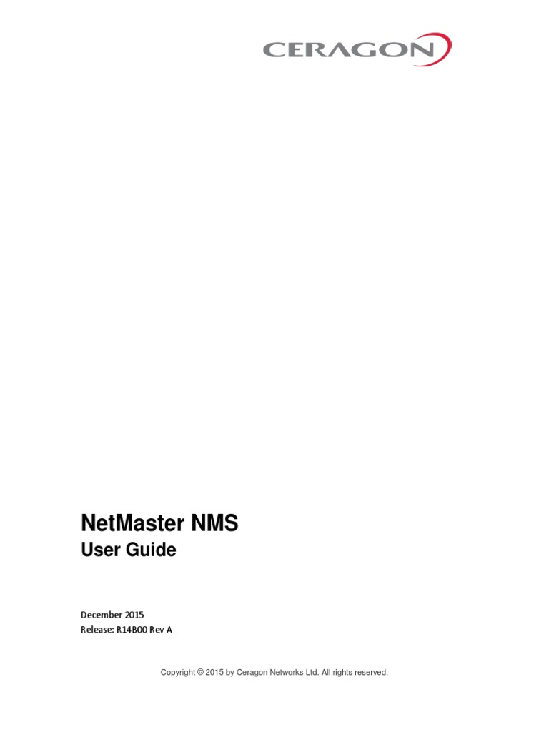 NetMaster User Manual | PDF | Computer Network | Databases