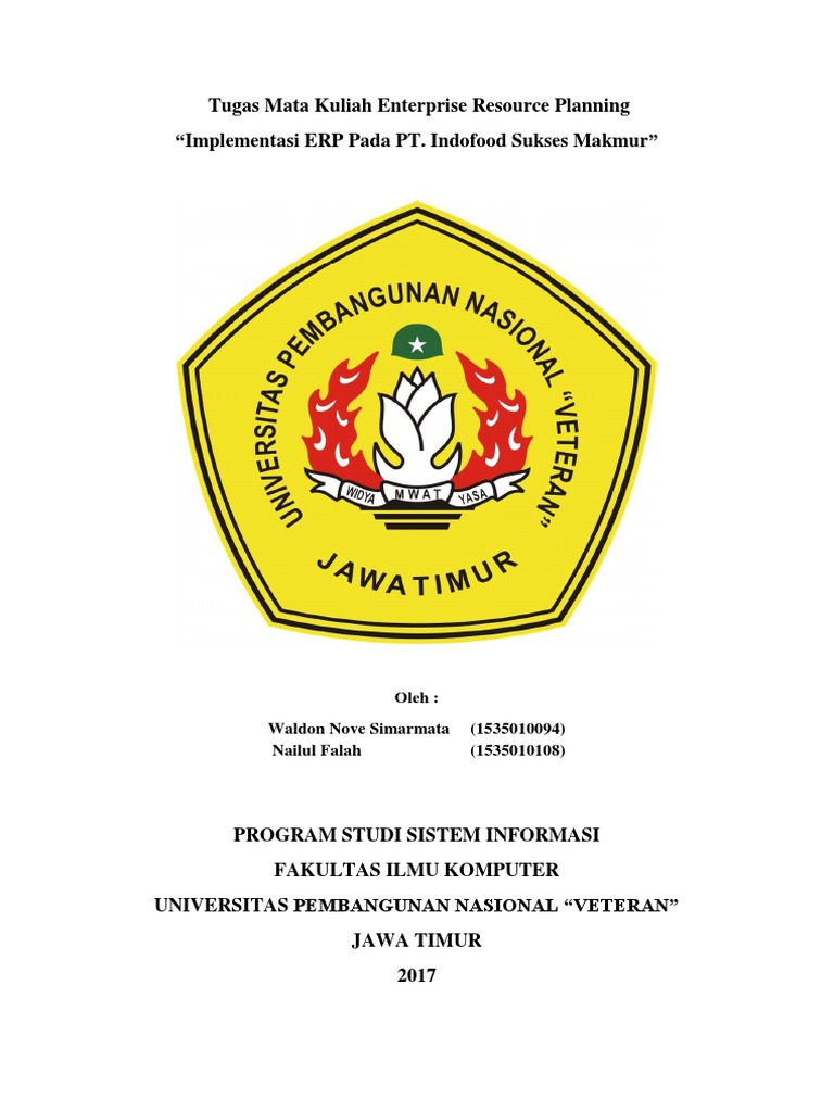 Implementasi ERP Pada PT. Indofood | PDF