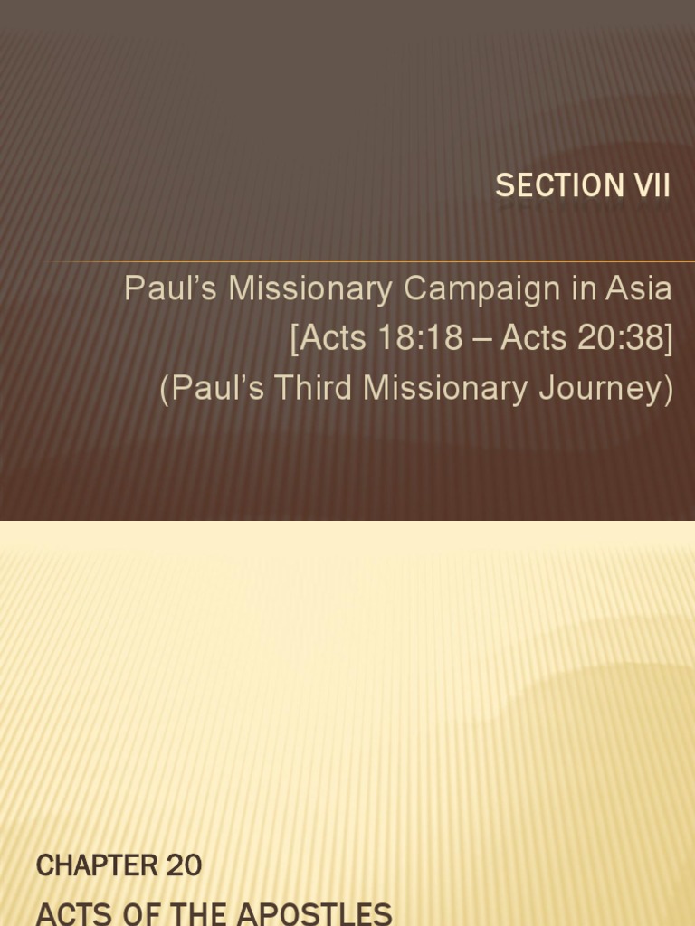 BK Acts 20 21cmp | PDF | Paul The Apostle | New Testament Content