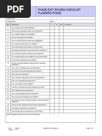 Project Go No Go Checklist | PDF | Career & Growth | Finance & Money ...