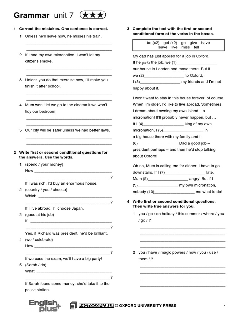 English Plus 3 Star Units 7-9 | PDF | Adjective | English Language