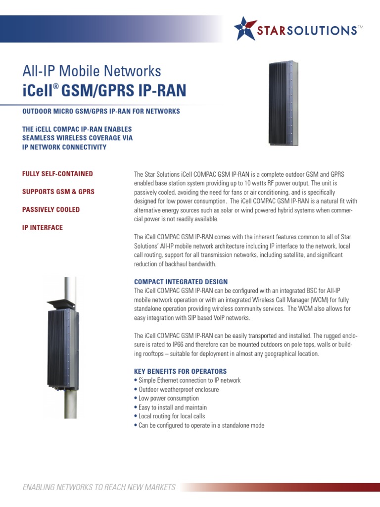 019 Ds Icell Compac Gsm.0 | PDF | Gsm | General Packet Radio Service