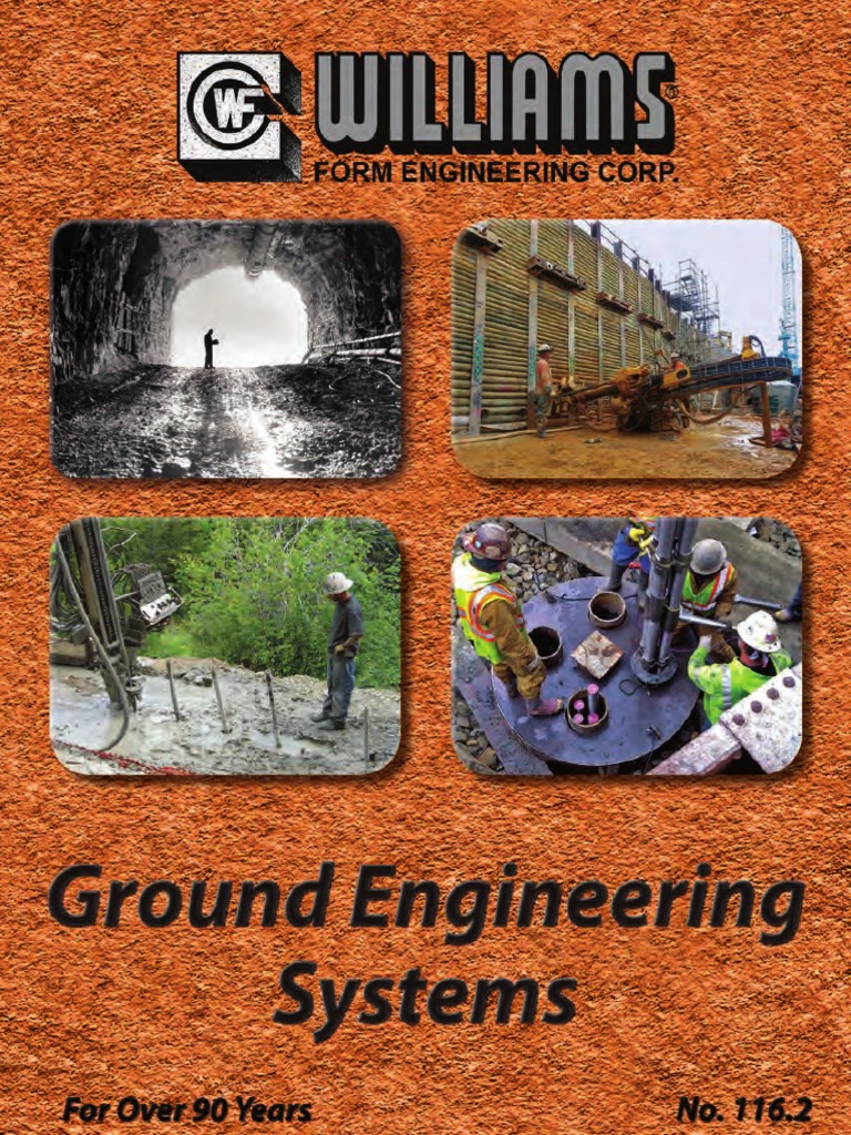 WilliamsForm Ground Engineering Systems | PDF | Prestressed Concrete ...