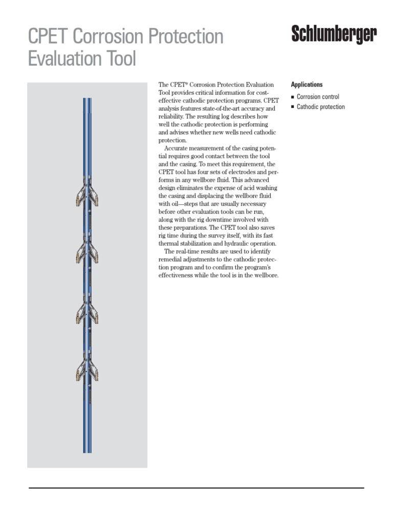 CPET Corrosion Protection Evaluation Tool: Applications | PDF ...