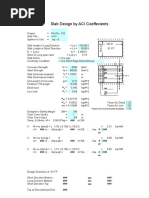 ACI Moment Coefficients-1 | PDF