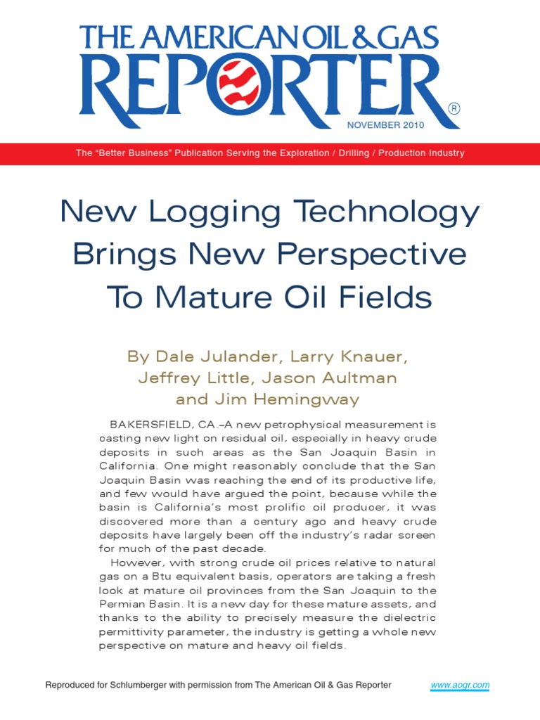 Dielectric Scanner Aogr Chevron PDF | PDF | Petroleum | Applied And ...